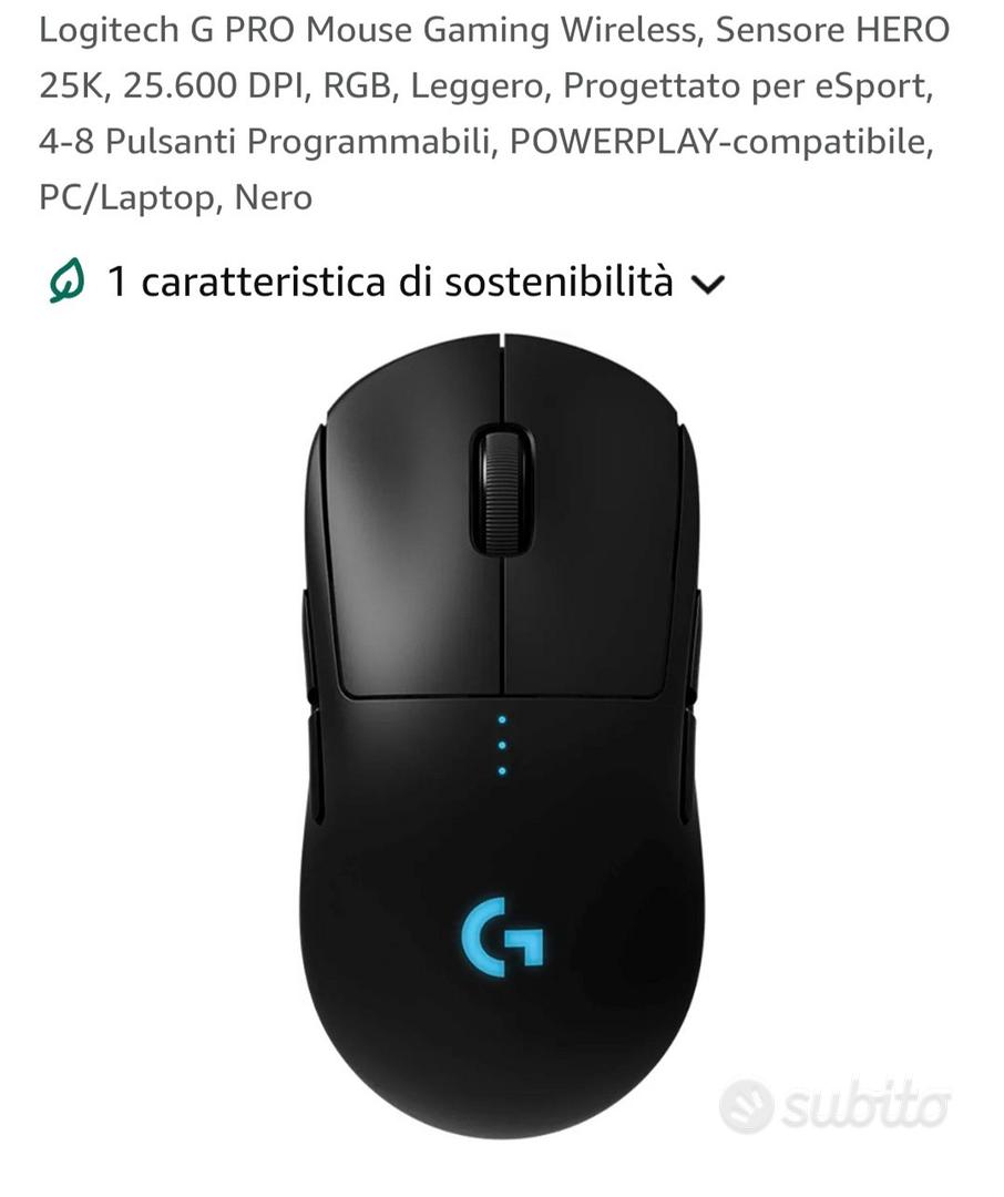 mouse logitech g pro - Informatica In vendita a Mantova