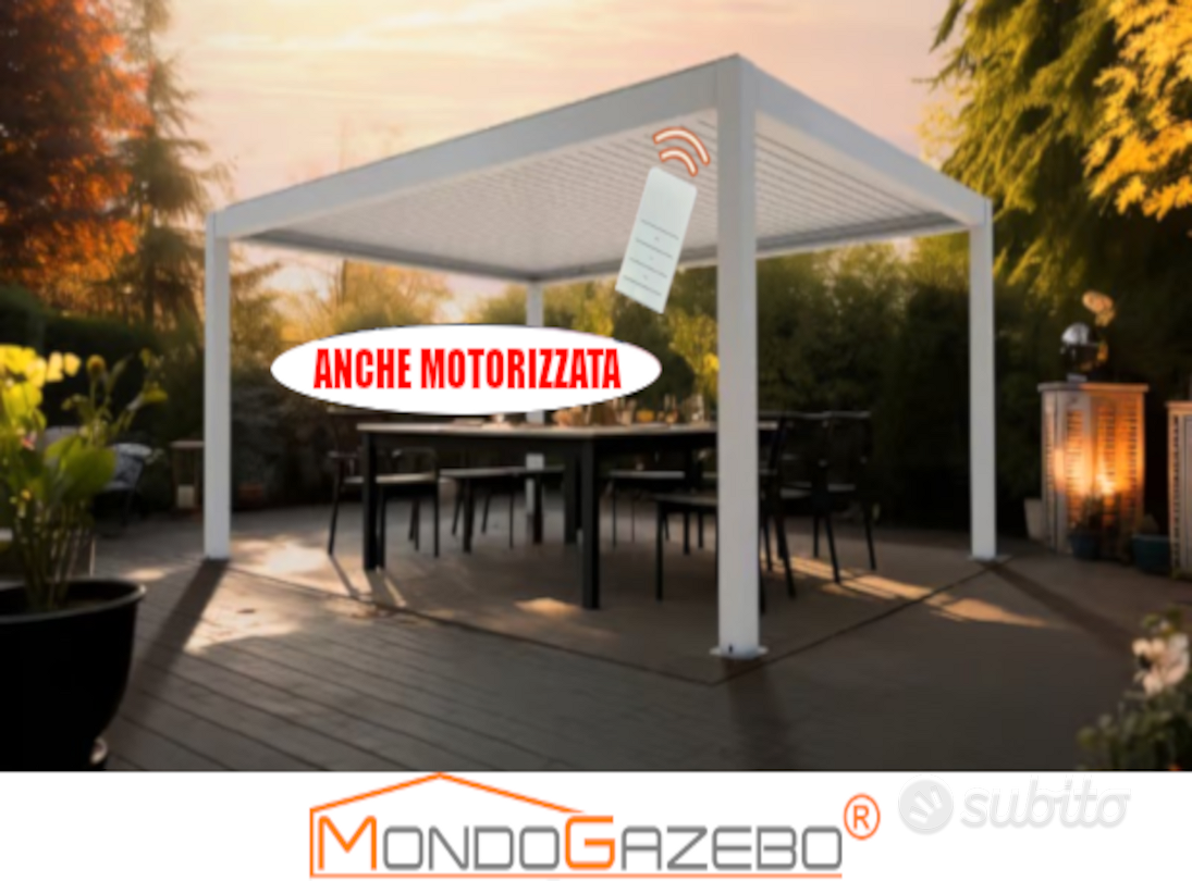 Subito - Mondo Gazebo IT - Pergola Bioclimatica ALU manuale o ...