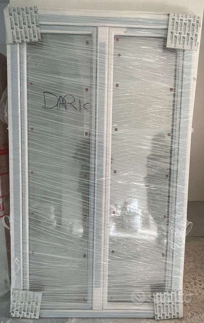 Infisso Porta balcone in pvc bianco nuovo - Arredamento e Casalinghi In ...