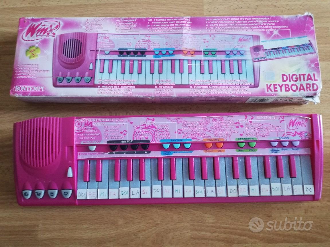 Tastiera Bontempi Winx digital keyboard - Tutto per i bambini In ...