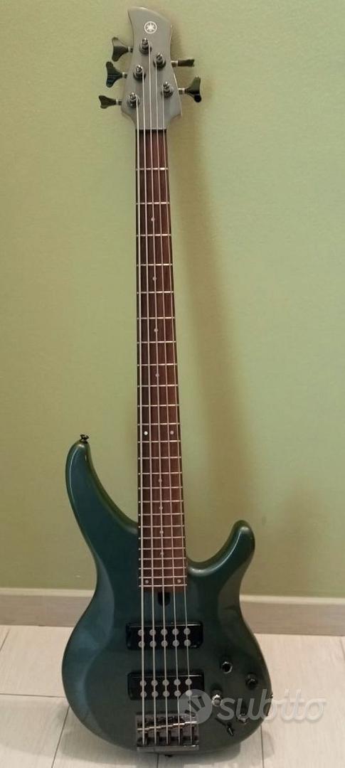 Basso 5 corde YAMAHA TRBX305 Mist Green - Strumenti Musicali In vendita ...