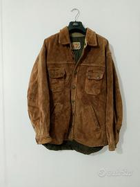 Giacca vintage Diesel in vera pelle scamosciata - Abbigliamento e ...