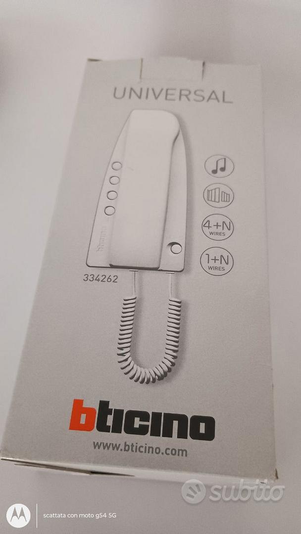 Bticino 334262 Citofono Audio Sprint Universale - Elettrodomestici In vendita a Bergamo