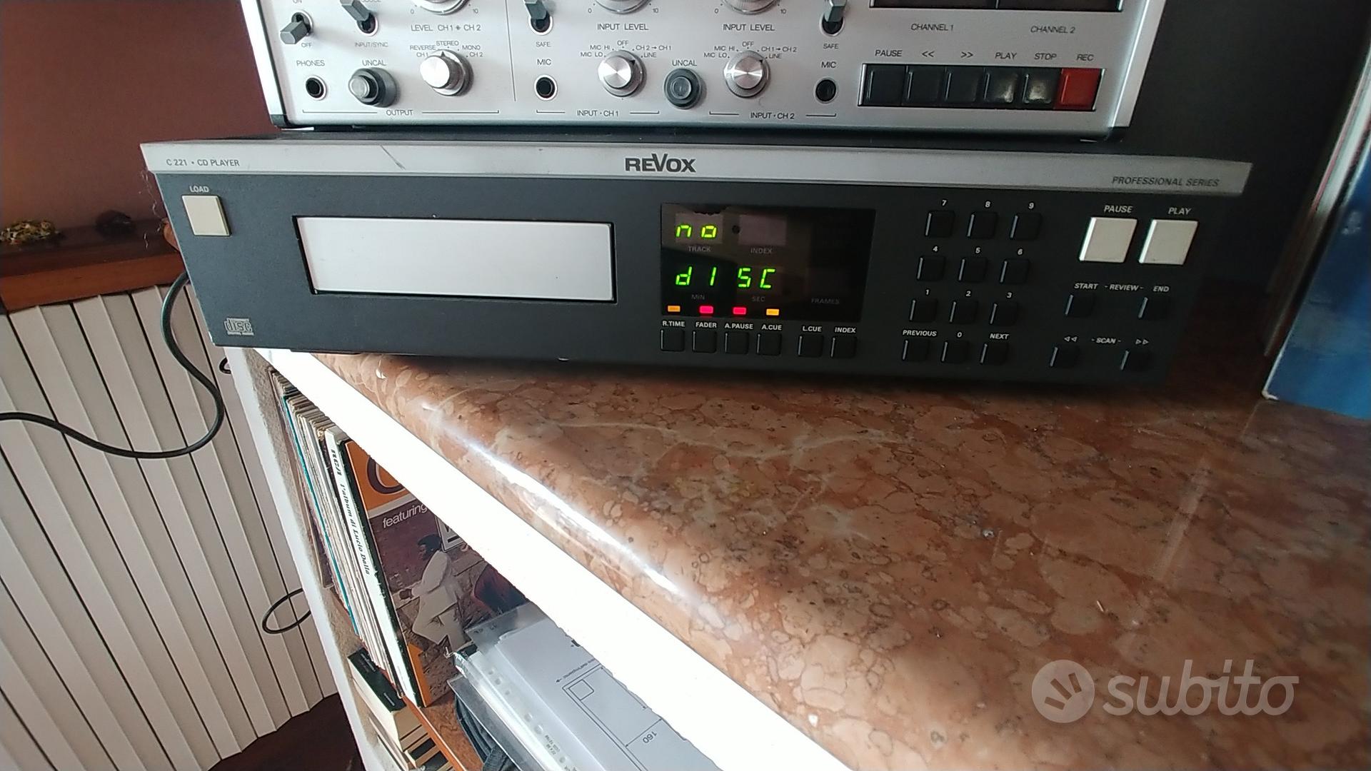 Revox c221 Professional Cd Player - Audio/Video In vendita a Venezia