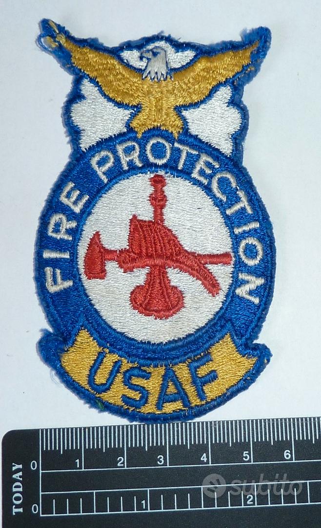 Patch distintivo Fire Protection USAF - originale - Collezionismo In ...