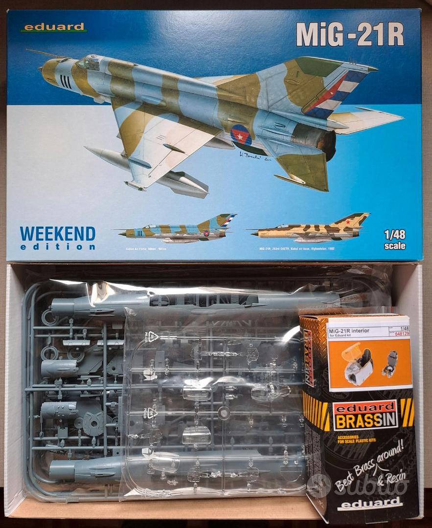 Kit modellismo MiG-21R Eduard 1:48 - Collezionismo In vendita a Pordenone