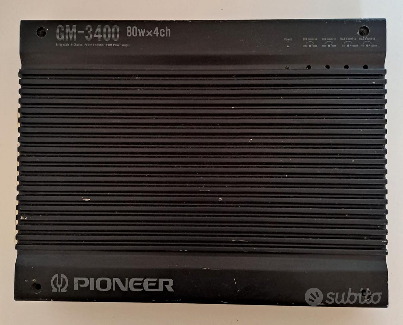 Amplificatore per auto pioneer gm-3400 - Audio/Video In vendita a Savona