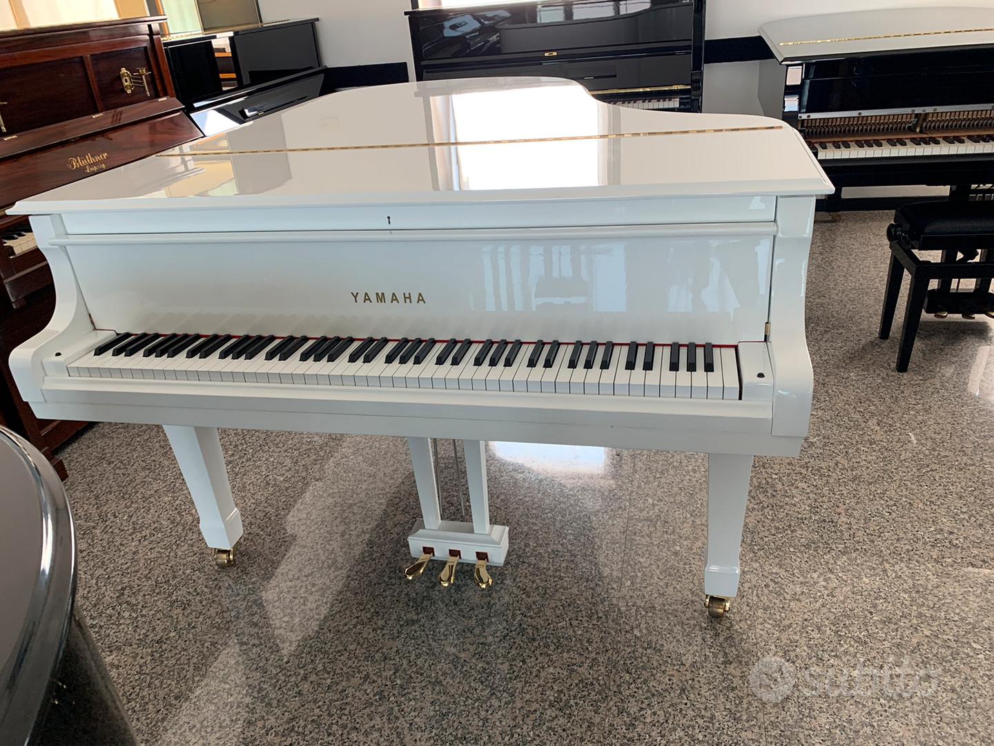 Subito - LONGATO PIANOFORTI - Yamaha c3 bianco-pianoforte yamaha c3 bianco - Strumenti Musicali ...