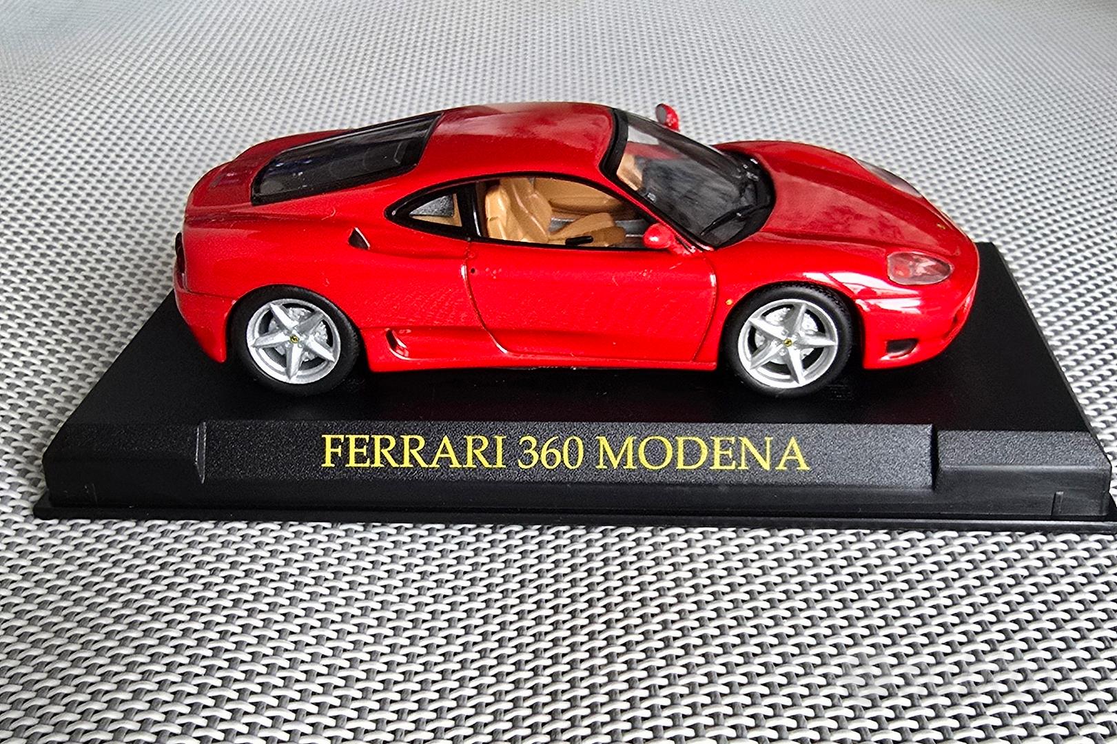 Modellino Ferrari 360 Modena scala 1 /43 - Collezionismo In vendita a ...
