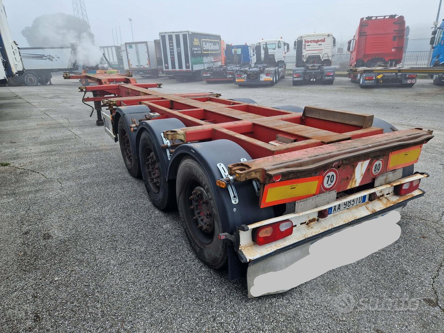 Subito - LCP GROUP SRL - Semirimorchio portacontainers allungabile ...