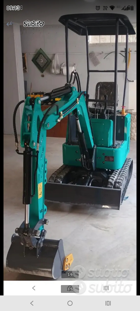 Miniescavatore cingolato diesel 10 quintali - Veicoli commerciali In ...