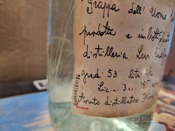 Grappa Romano Levi "dell'UOMO selvatico" 1986 - Collezionismo In ...