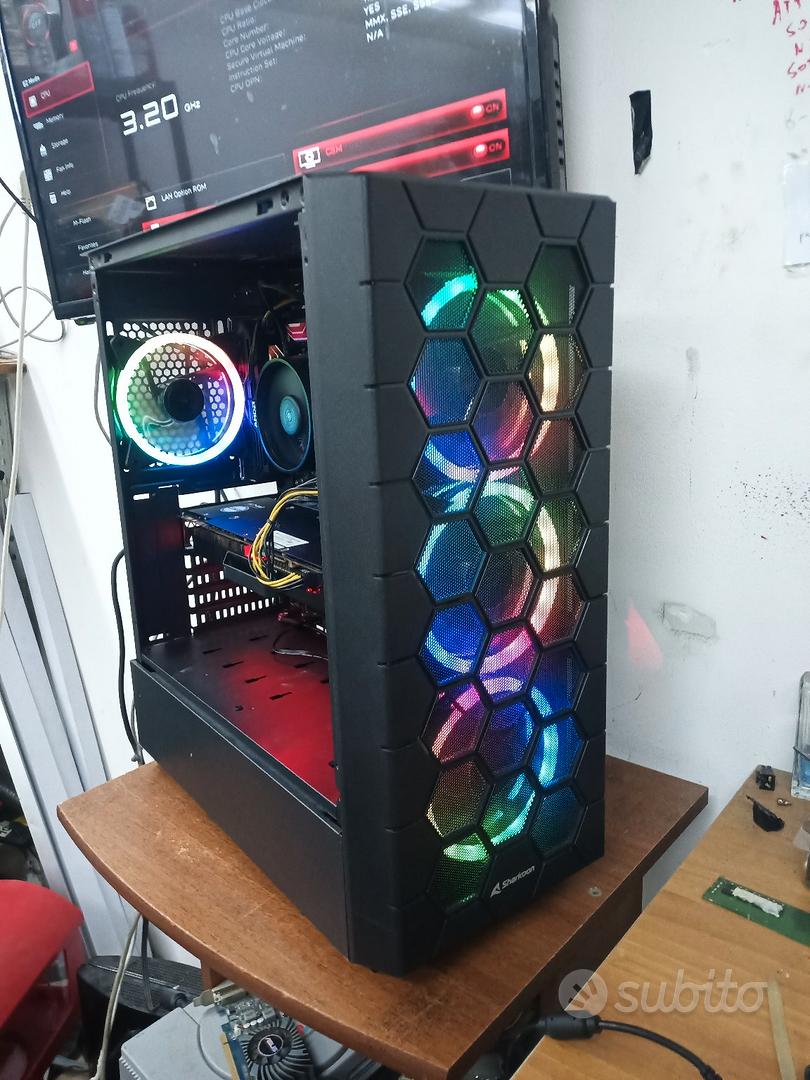 🔥PC gaming RGB competitive ryzen5 /1070 8gb 🔥 - Informatica In vendita a Catania