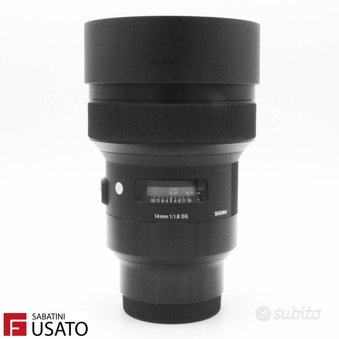 Subito - Fotoforniture Guido Sabatini Srl - USATO Sigma 14mm f/1.8 DG ...