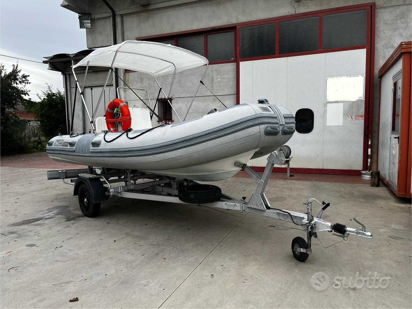 Gommone 480 + carrello + fuoribordo 40 - Nautica In vendita a Treviso