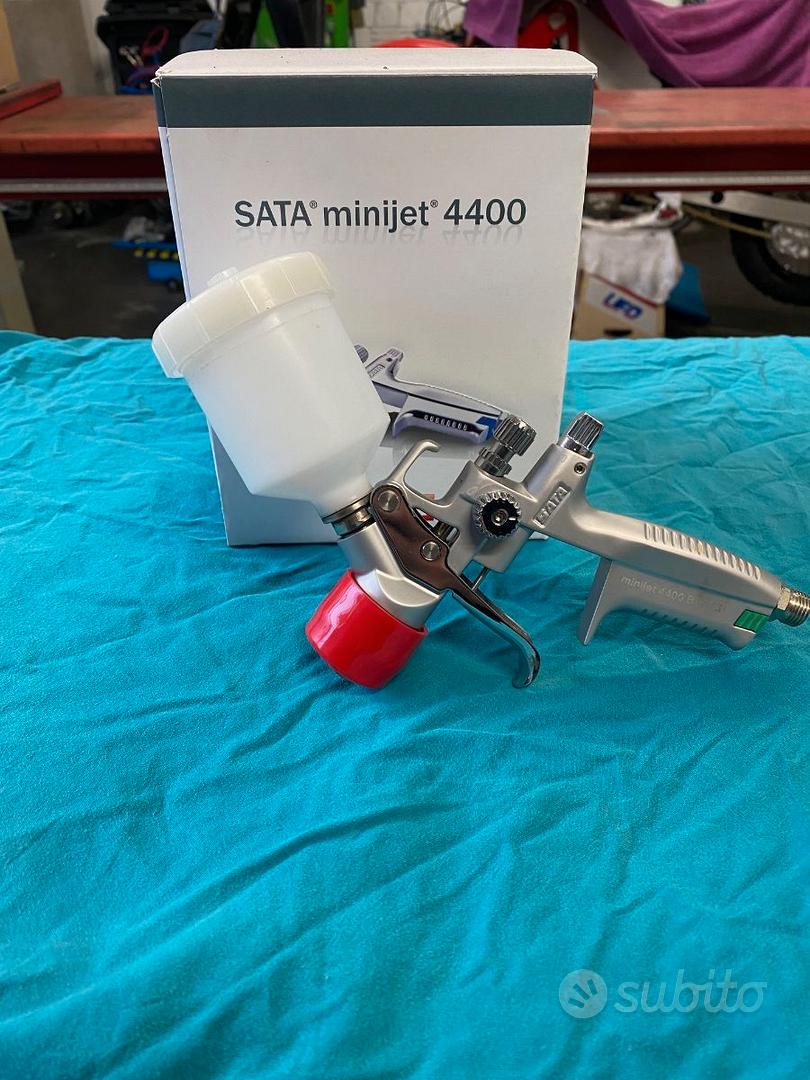 PISTOLA PROFESSIONALE SATA MINI JET 4400 0,8 - Giardino e Fai da te In ...