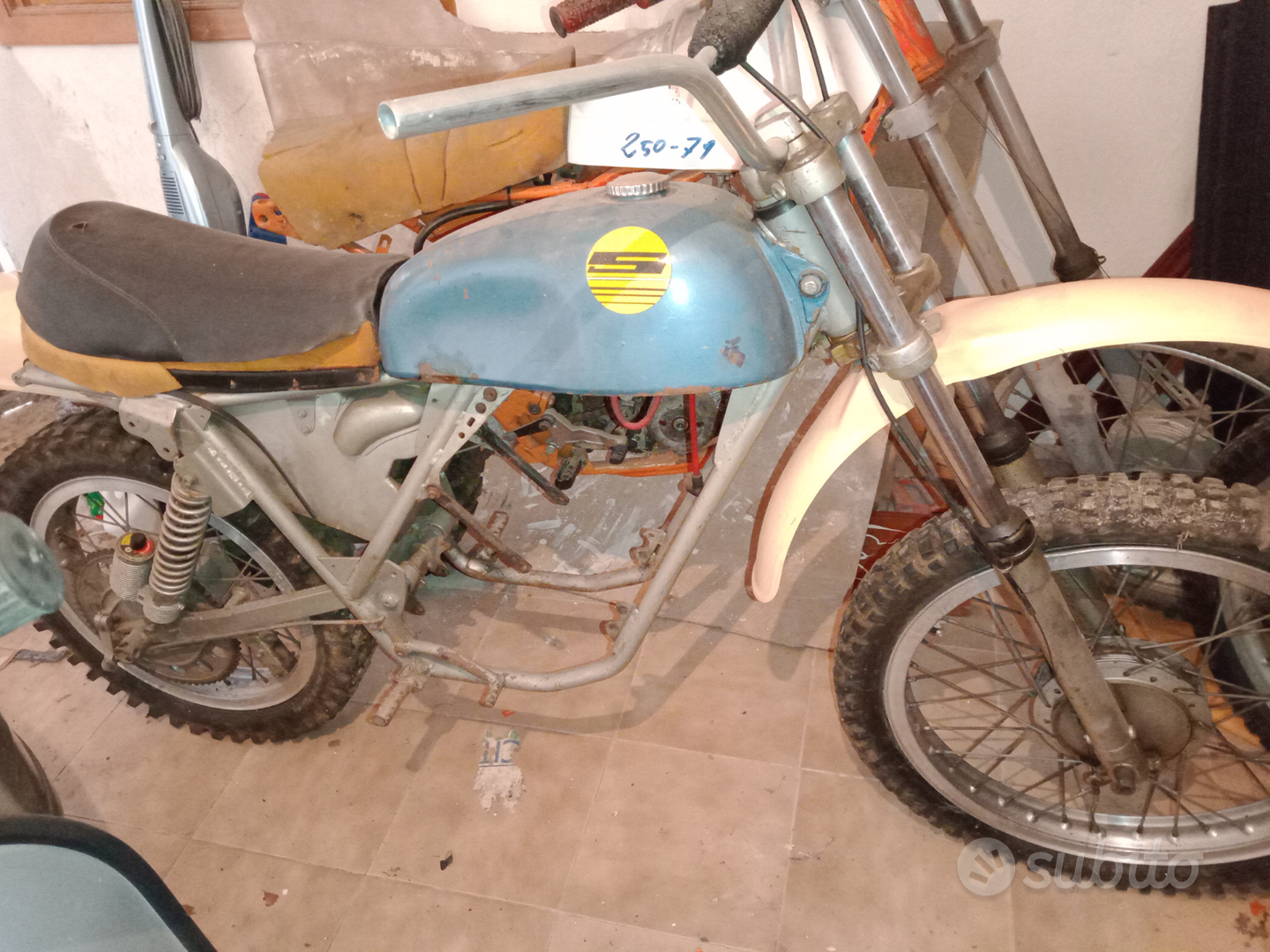 Swm 125 cross puro competizione 1973 - Moto e Scooter In vendita a Bari