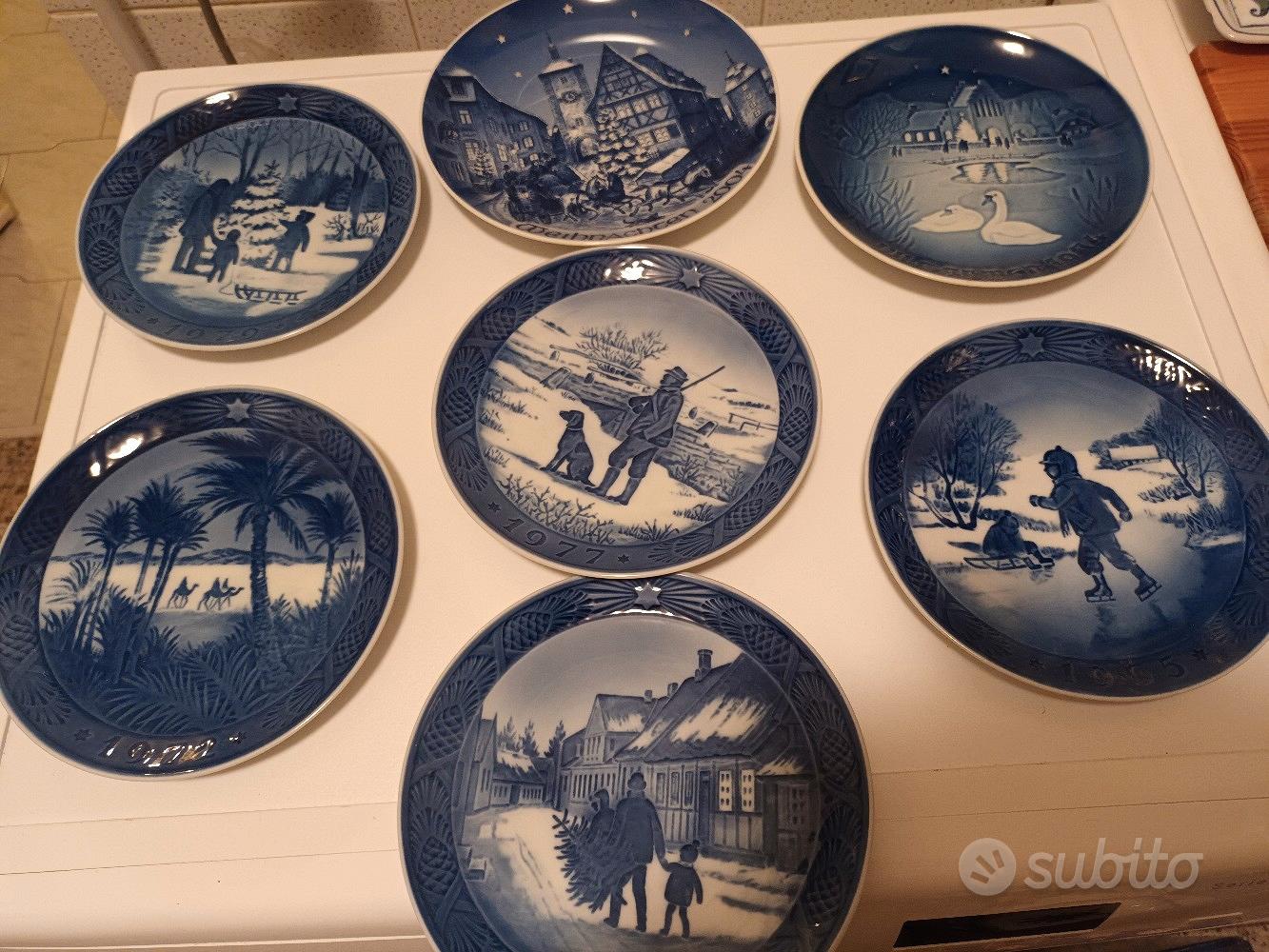 7 vecchi piatti di natale Copenaghen x amatori - Collezionismo In ...