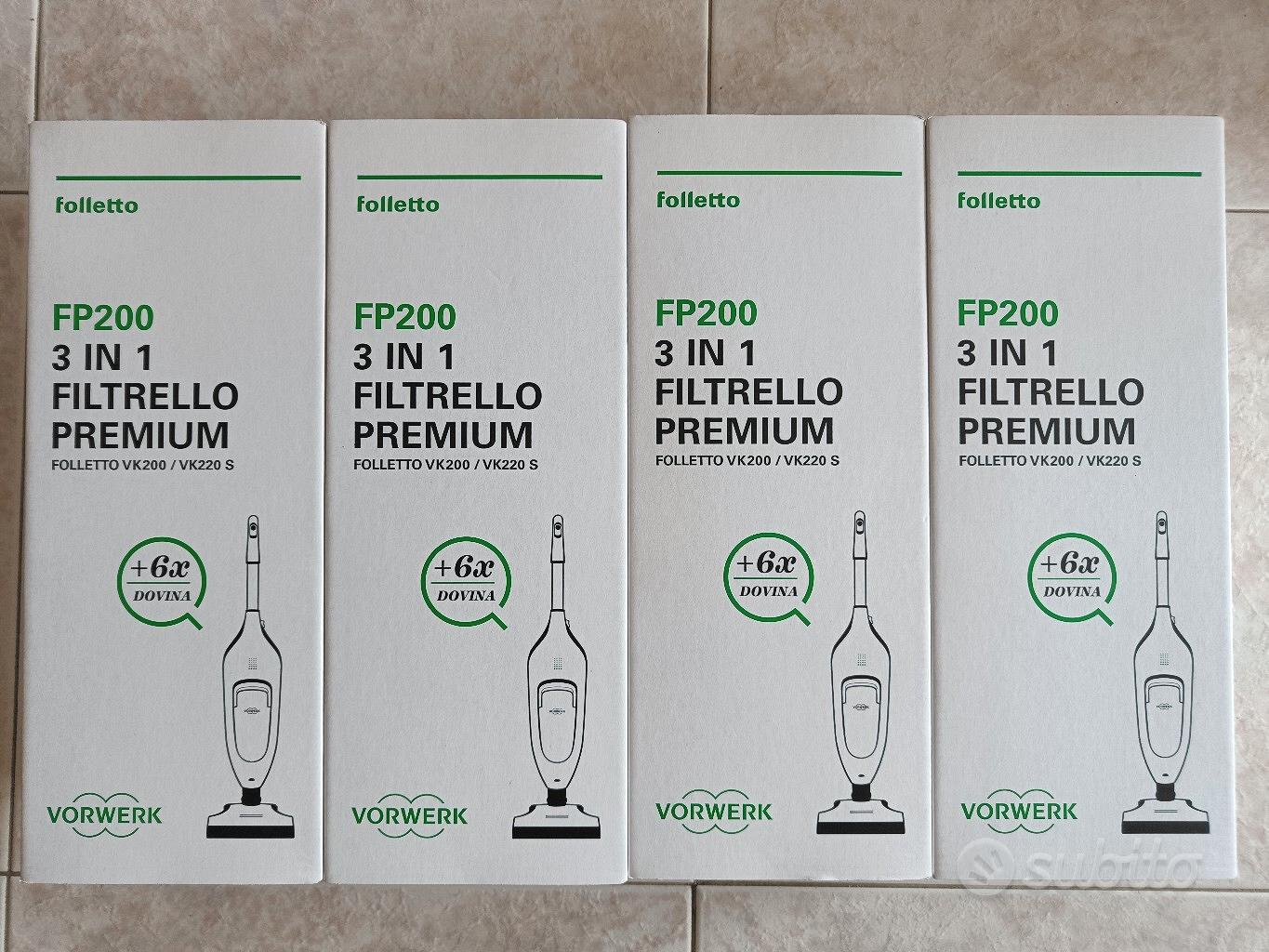 Sacchetti Filtro Premium Folletto FP200 - Elettrodomestici In vendita a ...