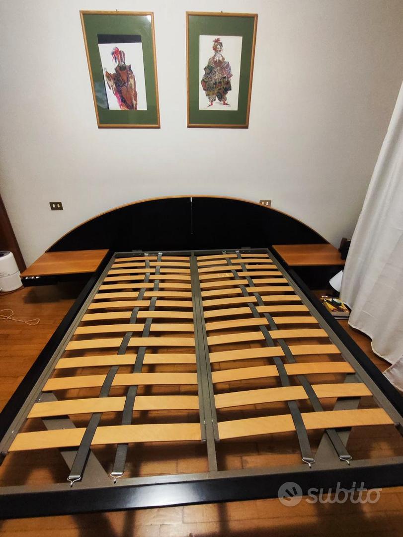 Letto con comodini sospesi + armadio open - Arredamento e Casalinghi In ...