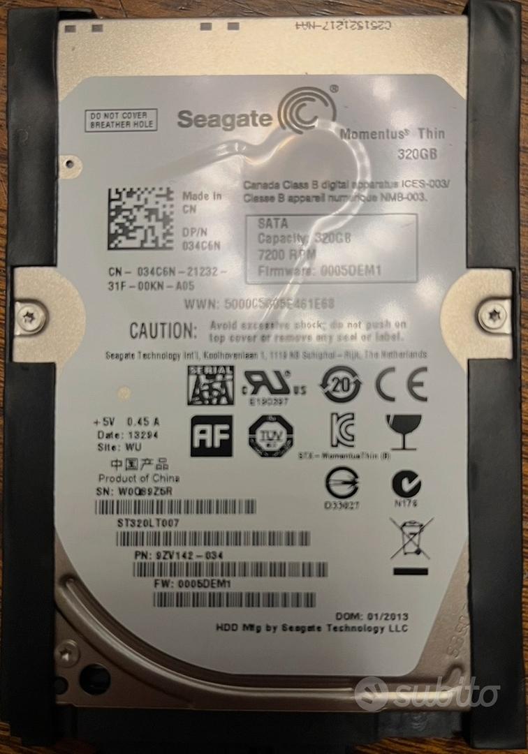 Hard Disk SATA Seagate - Informatica In vendita a Roma