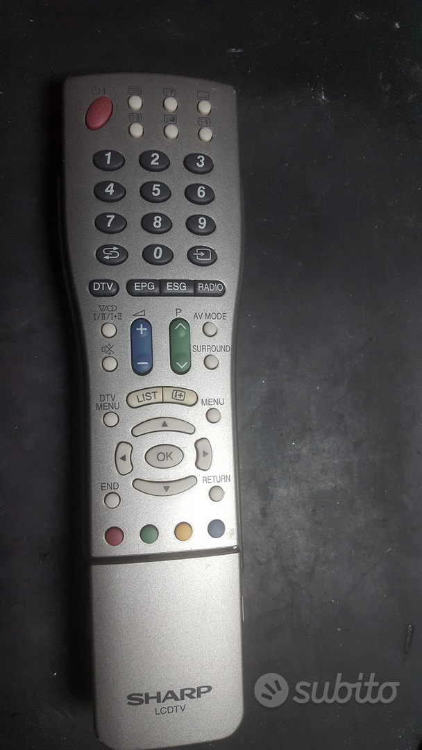 Sharp telecomando - Audio/Video In vendita a Salerno