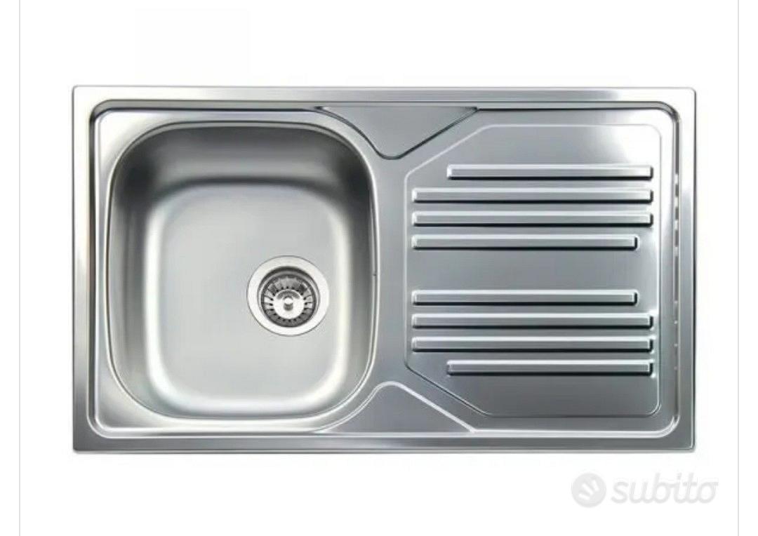 Lavello 90 cm Ocean Evis Inox Apell - Arredamento e Casalinghi In ...