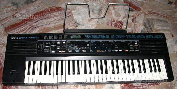 Tastiera roland e30 - Piano + custodia rigida - Strumenti Musicali In ...