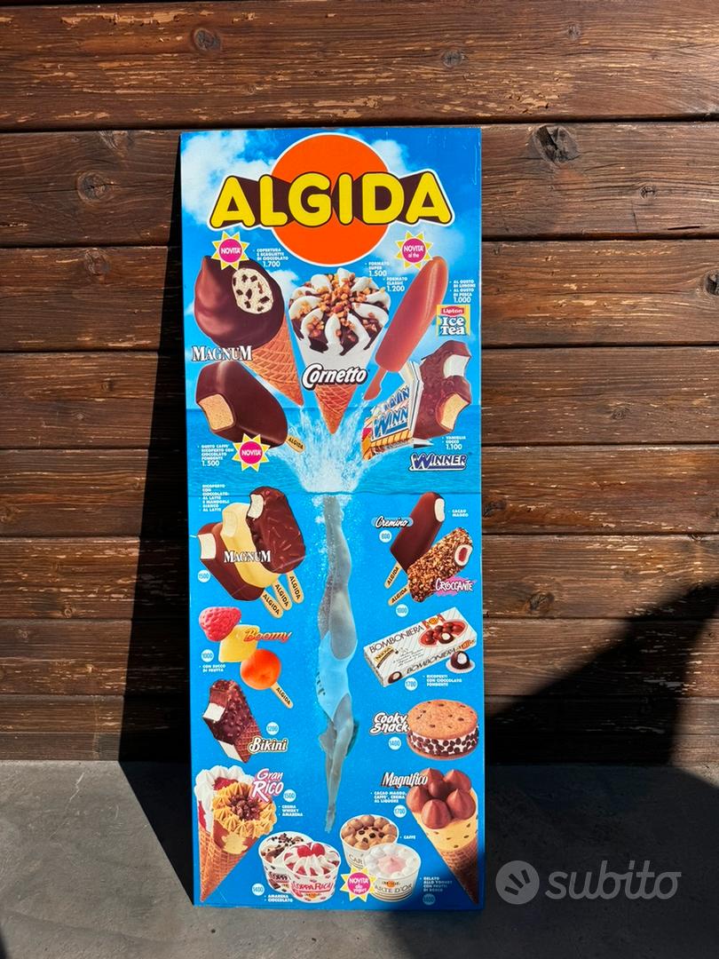 Insegna gelati algida vintage - Collezionismo In vendita a Como