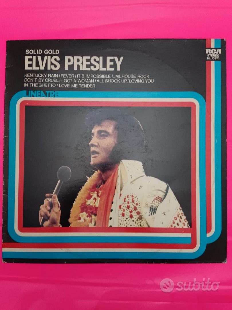 VINYL elvis presley Solid Gold disco 33 giri Label - Collezionismo In ...