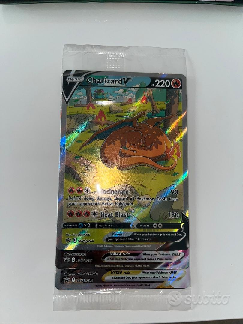 Trio charizard promo pokemon spada e scudo SEALED - Collezionismo In ...