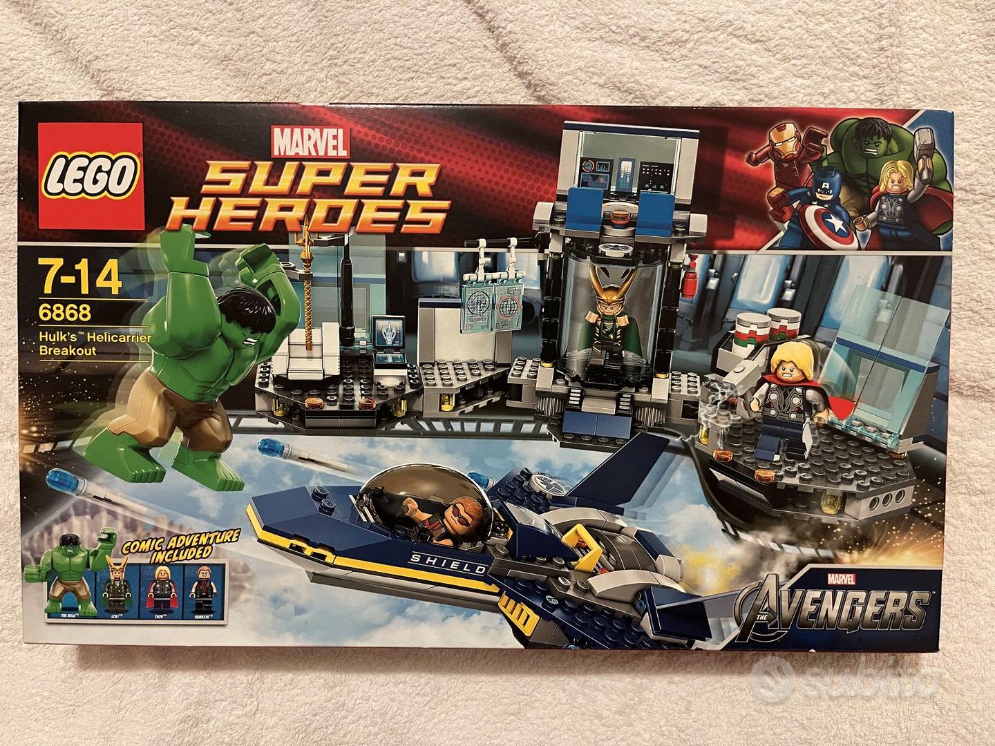 LEGO 6868 - Hulk's Helicarrier Breakout - Collezionismo In vendita a ...
