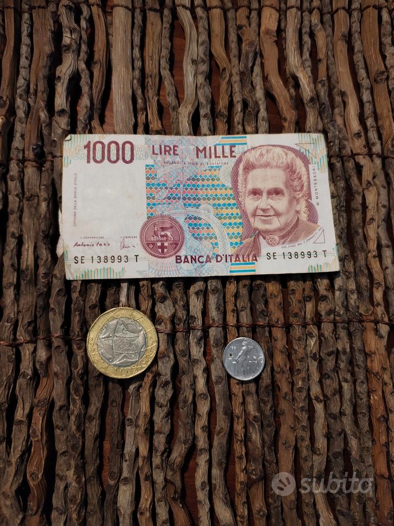 Lotto Lire Italiane 3 pezzi - Collezionismo In vendita a Roma