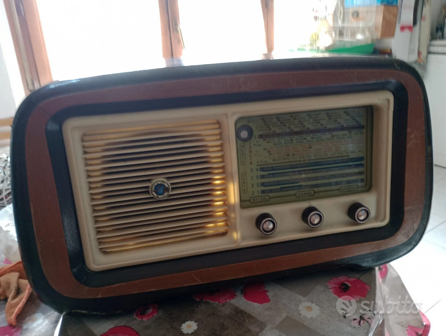 Radio a valvole Geloso modello G114 funzionante - Audio/Video In ...