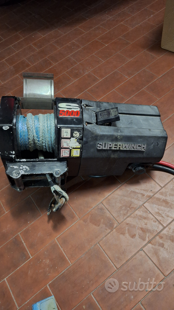 Verricello argano Superwinch S-Series 5000 - Nautica In vendita a Firenze