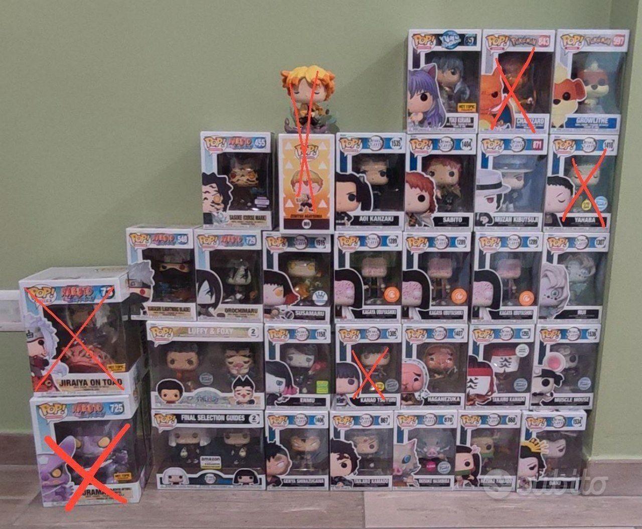 Funko Pop Hp naruto Marcel harry Potter one piece - Collezionismo In ...