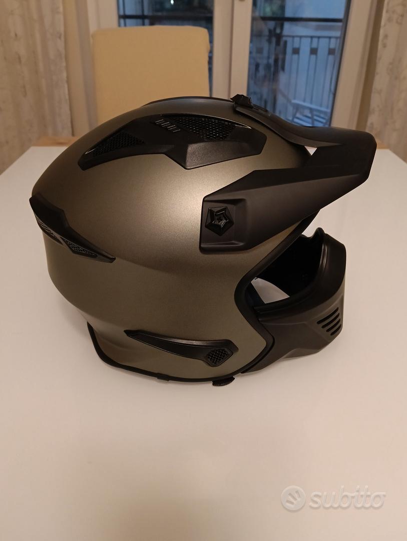 Casco Crossover Bayard XP-69 S Draco Hybrid Grigio - Accessori Moto In ...
