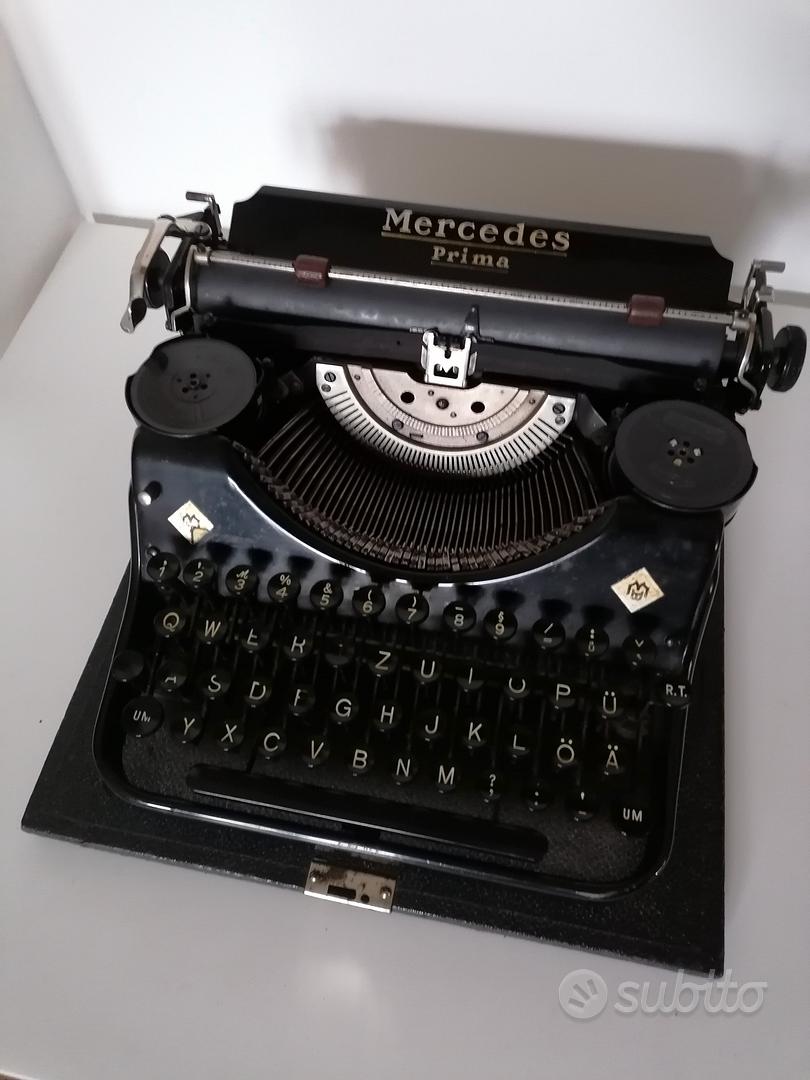 macchina da scrivere Mercedes Prima - Collezionismo In vendita a Como