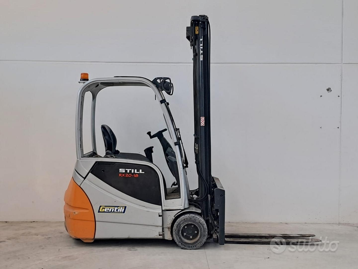 Subito - GENTILI TEK S.R.L. - CARRELLO ELEVATORE MULETTO STILL RX 20-18 ...