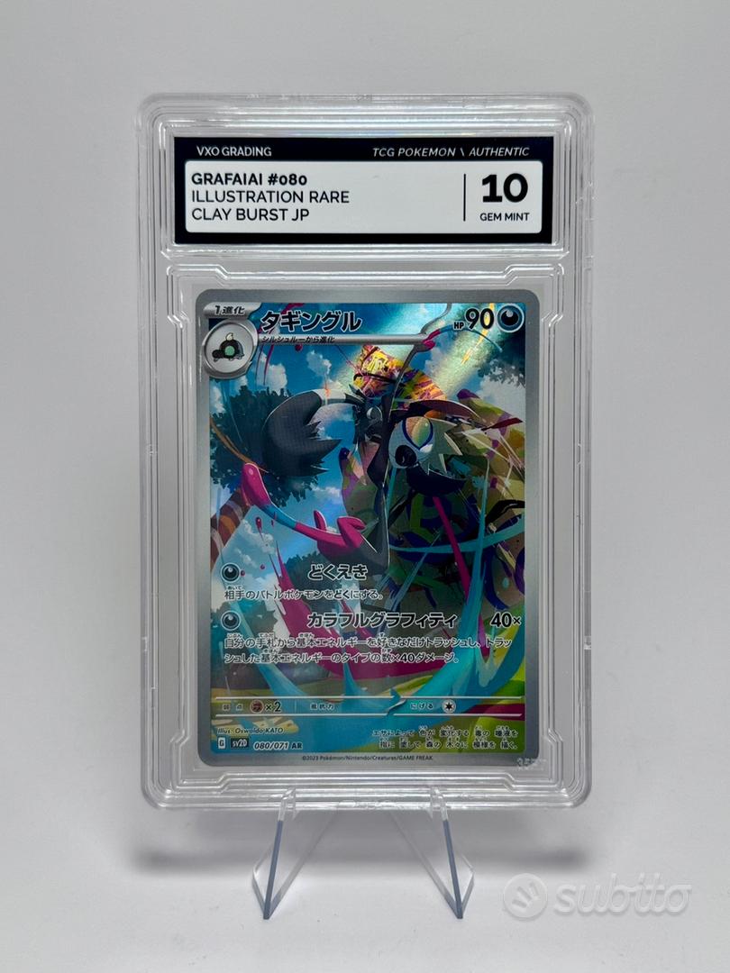 Carta pokemon vxo grading grafaiai - Collezionismo In vendita a Roma