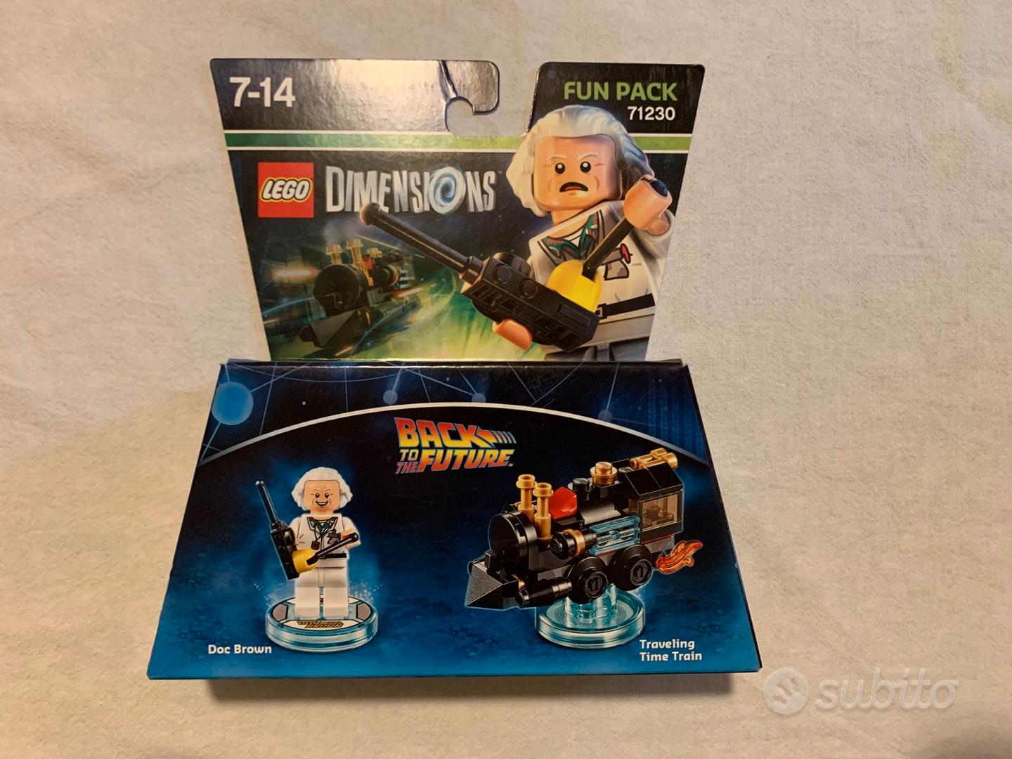 Lego Dimensions Fun Pack Doc Brown 71230 - Collezionismo In vendita a ...