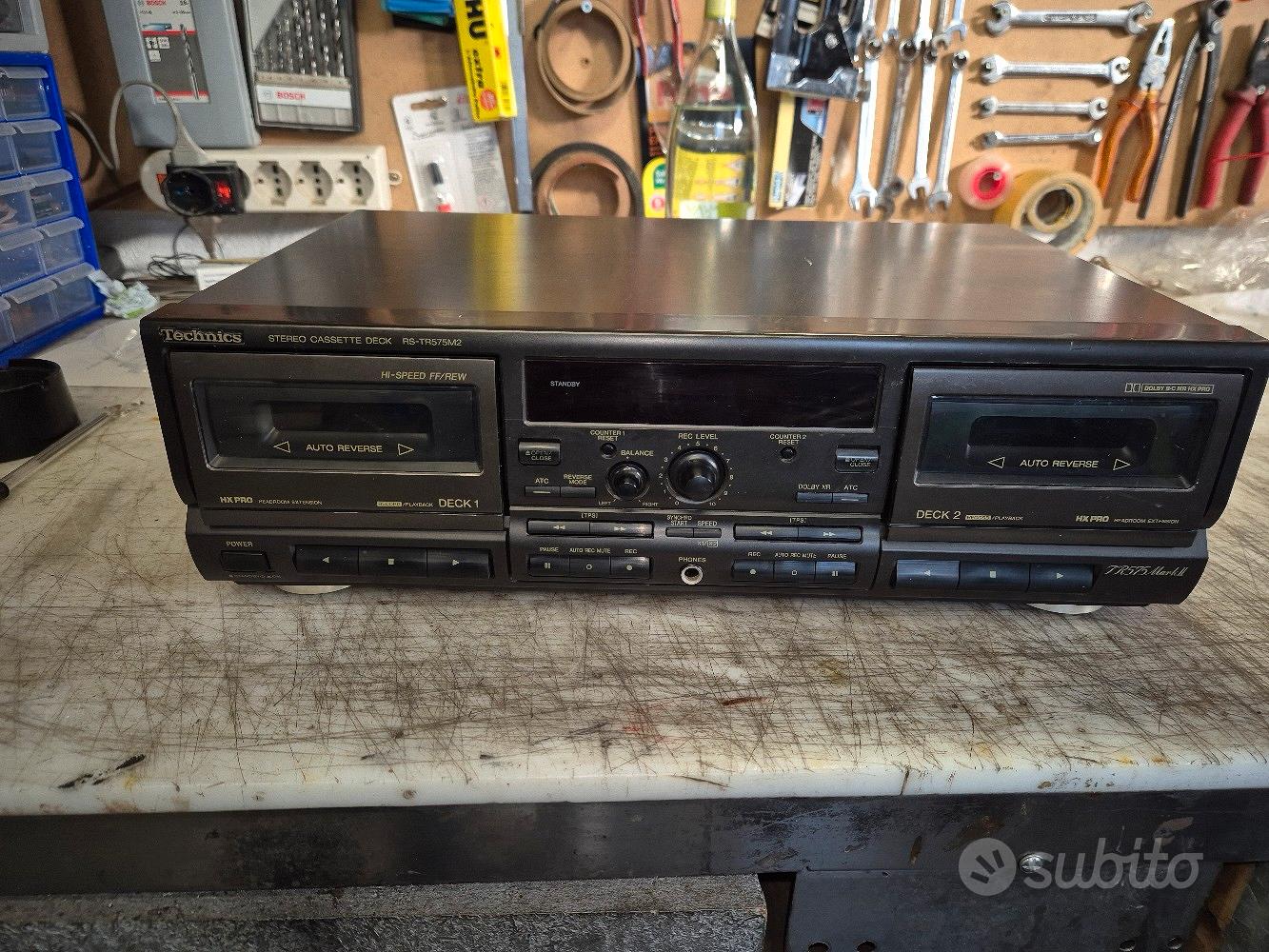 cassette deck technics - Audio/Video In vendita a Bergamo