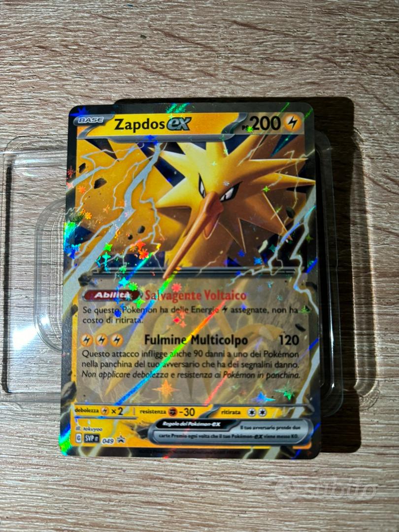Carta Promo Zapdos Ex - Collezionismo In vendita a Roma