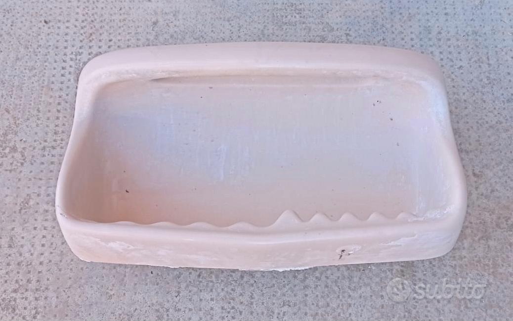 2 portasapone in ceramica colore champagne/rosino - Arredamento e ...