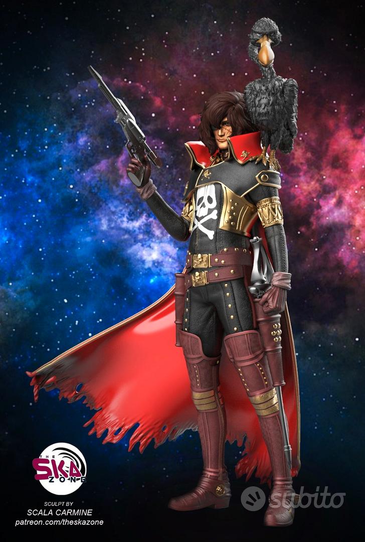 Capitan Harlock Real Fanart - Collezionismo In vendita a Mantova