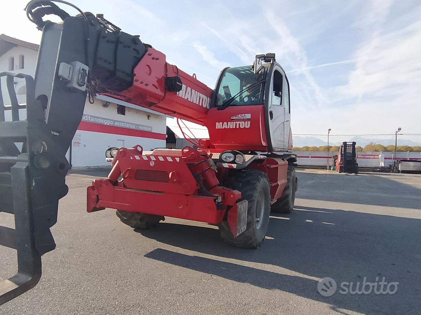 Subito - Alsa srl - Sollevatore Telescopico MANITOU mRT 2150 ROTO -tar ...