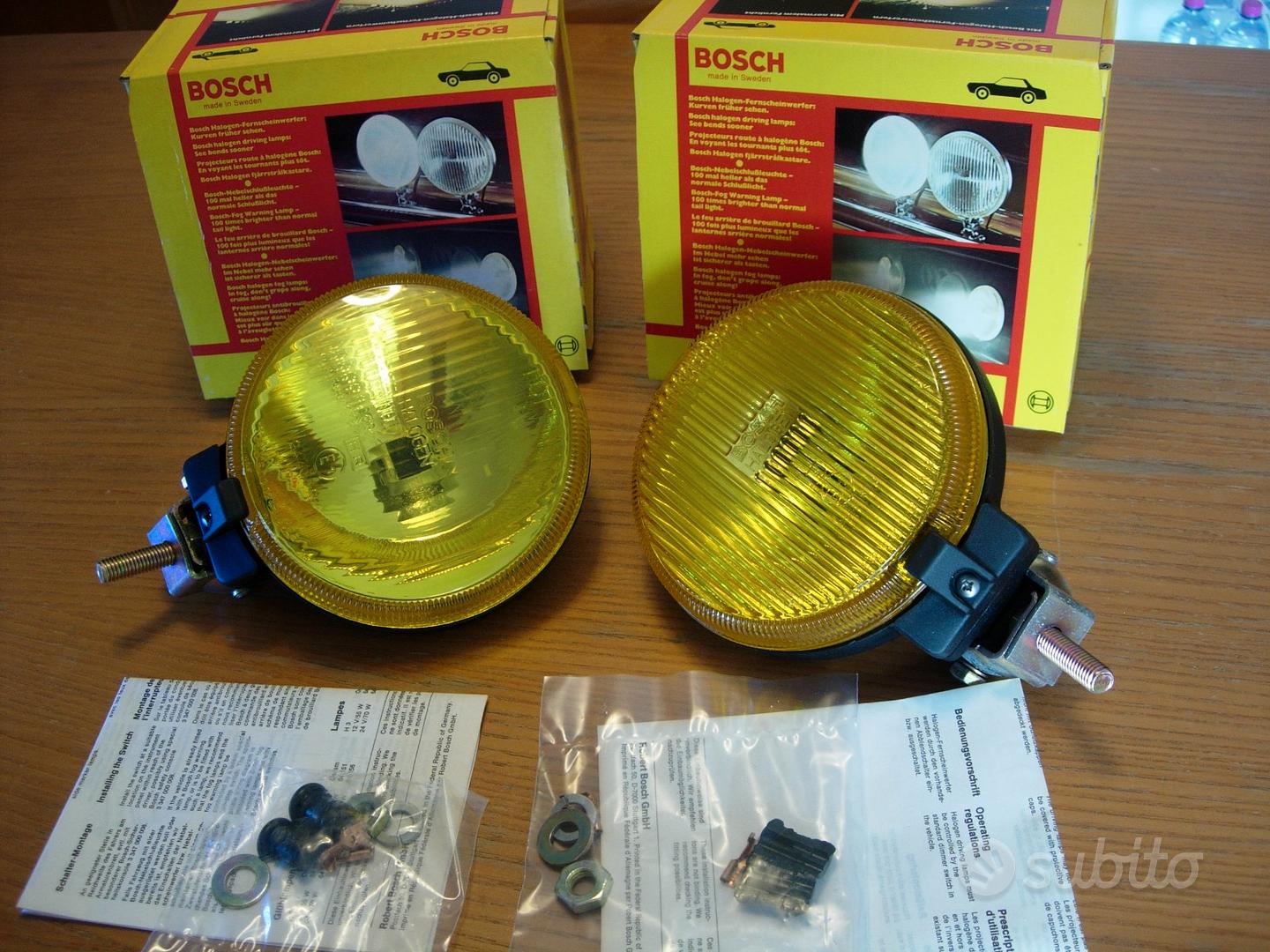 Fari Fendinebbia BOSCH HALOGEN - Vintage - Accessori Auto In vendita a ...