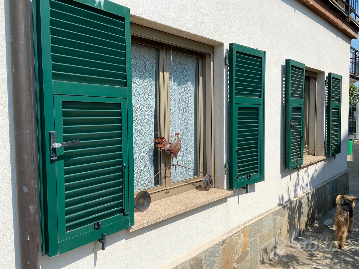 persiane varie misure in alluminio colore ral 6005 - Giardino e Fai da ...