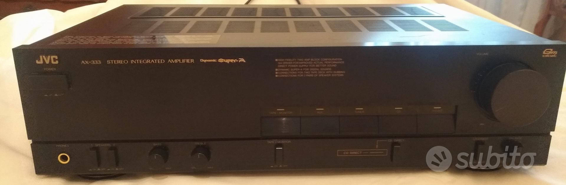JVC AX 333 STEREO INTEGRATED AMPLIFIER - Audio/Video In vendita a Roma