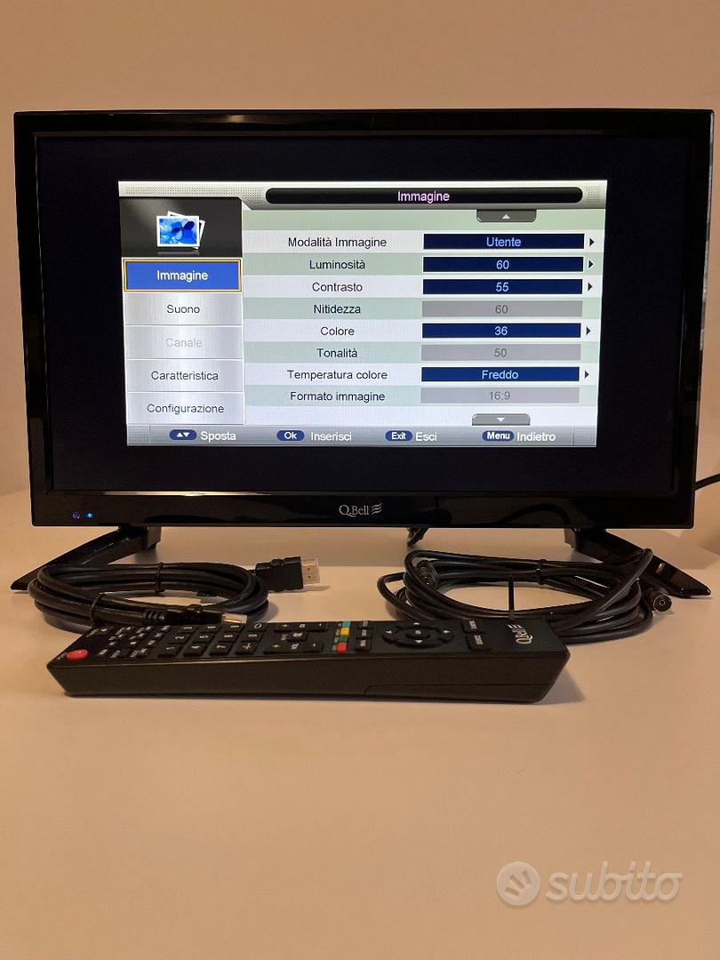 TV QBell 20" QT3010D20 - Audio/Video In vendita a Udine